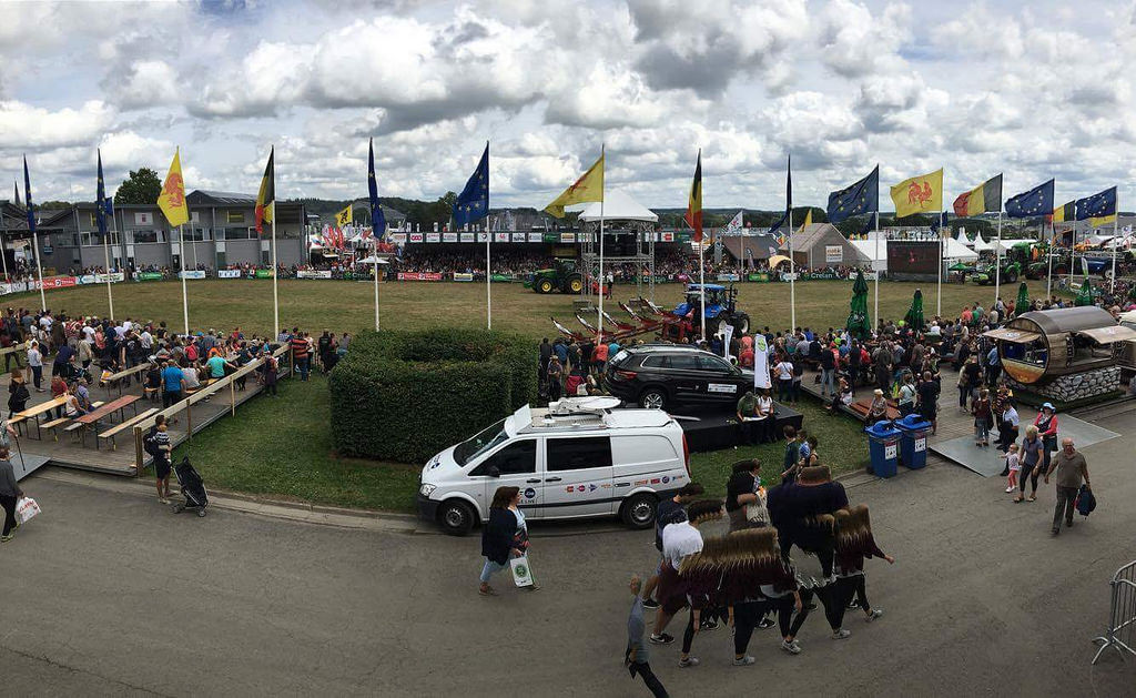 Visite de la foire agricole de Libramont